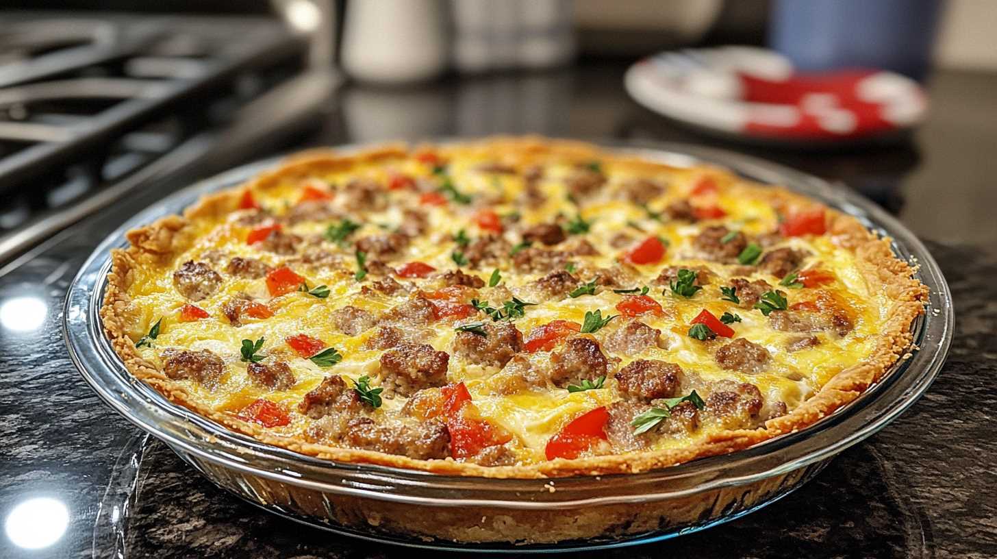 Italian Sausage Quiche: Easy and Delicious